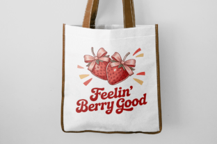 Feelin’ Berry Good PNG Cute Strawberry Graphic by SpringRay · Creative ...