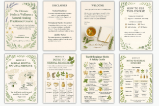Wellness Practitioner Course Ebook Graphic by Nora as · Creative Fabrica