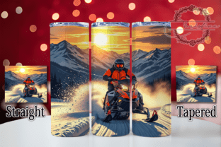 Snowmobile Arctic Adventure Tumbler Graphic by christina.clipart ...