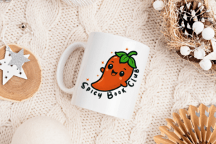 Spicy Book Club Png Graphic by Yassou Bouhad · Creative Fabrica