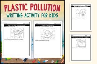 Plastic Pollution Writing Activities Graphic by TheStudyKits · Creative ...