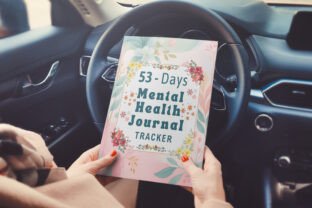 🧠 53-Days Mental Health Journal Tracker Gráfico por designmela01 ...