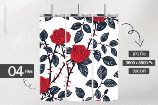 Red Roses Digital Papers Graphic by Hurairagraphics · Creative Fabrica