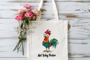 Not Today Pecker PNG, Funny Rooster Clip Graphic by DeeNaenon ...