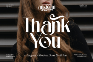 Angelin Font by Keithzo (7NTypes) · Creative Fabrica
