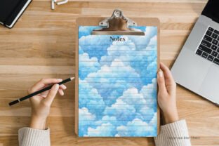 Blue Skies Digital Papers Graphic by Hippo and Kiwi Studio · Creative ...