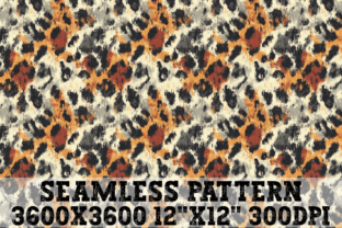 Cheetah Leopard Seamless Pattern Graphic by Dirty South Graphics ...