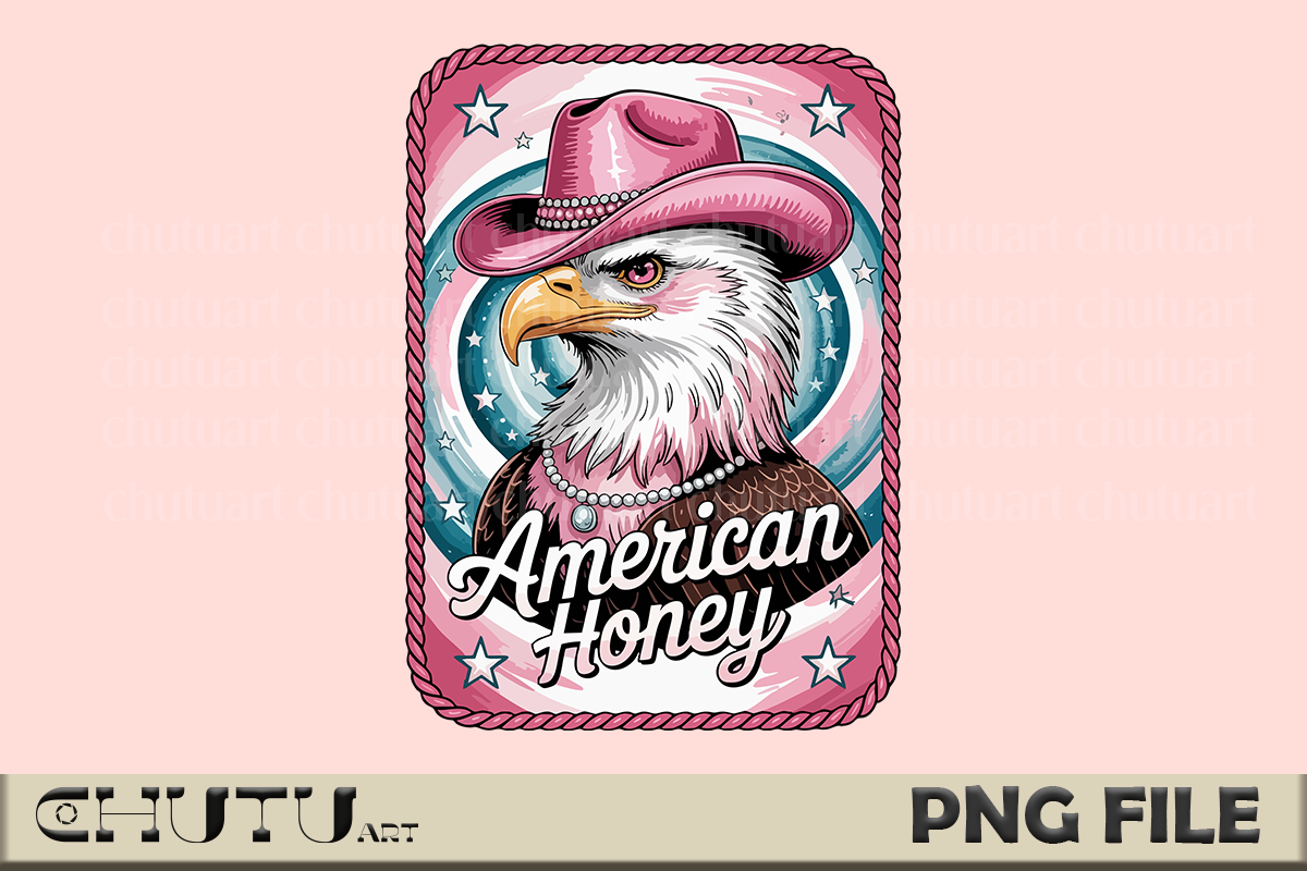 American Honey PNG - Cowgirl Eagle Art Graphic by CHUTU art · Creative ...