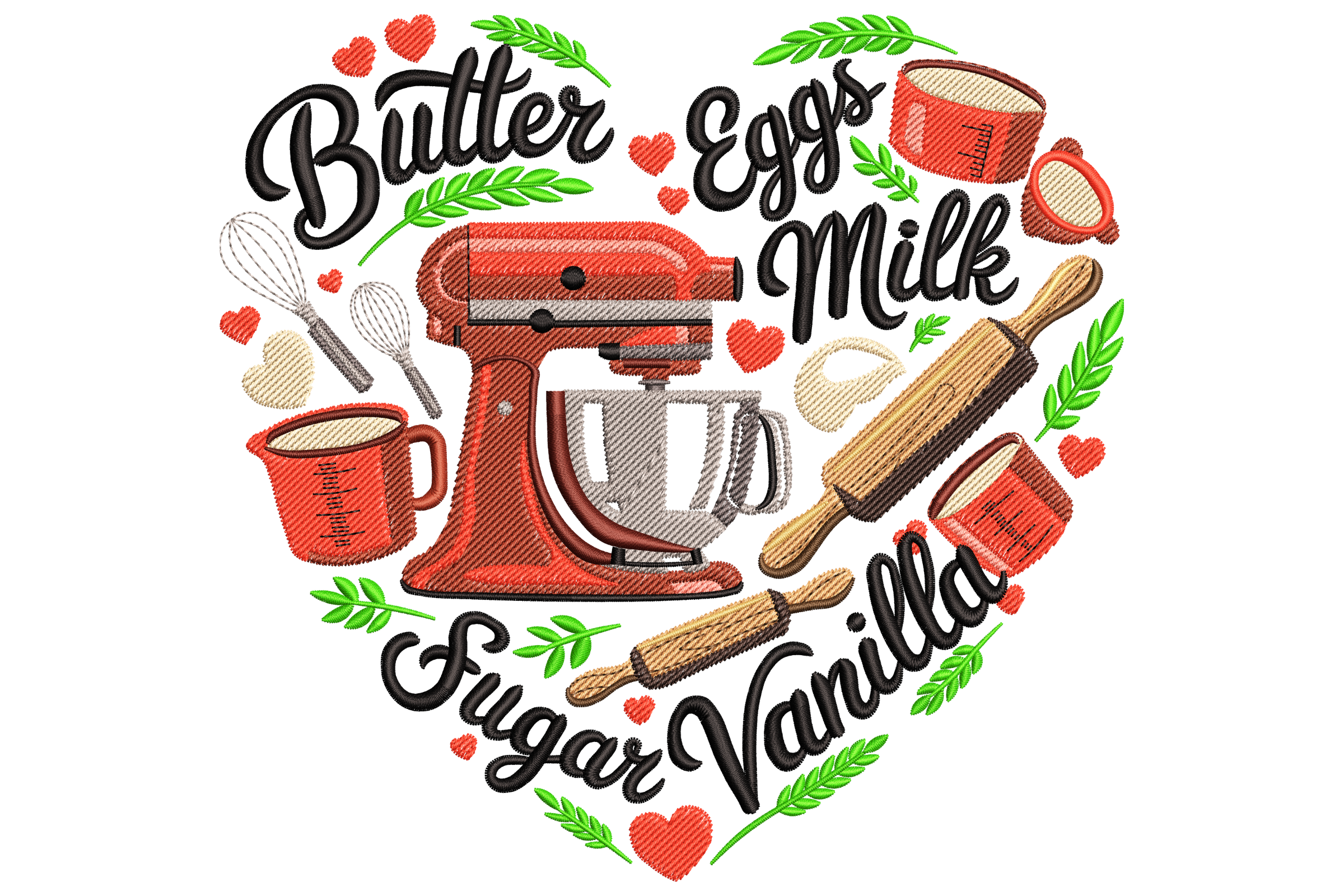 Baking Ingredients · Creative Fabrica