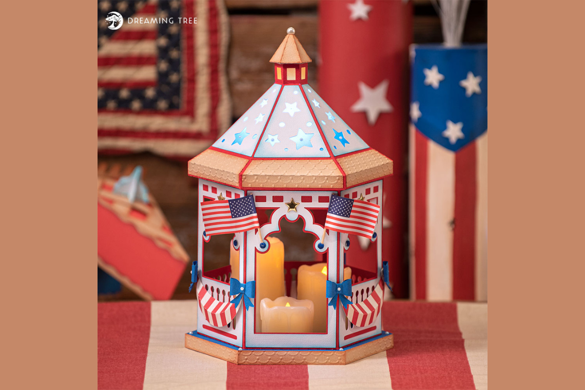 Gazebo Luminary SVG · Creative Fabrica