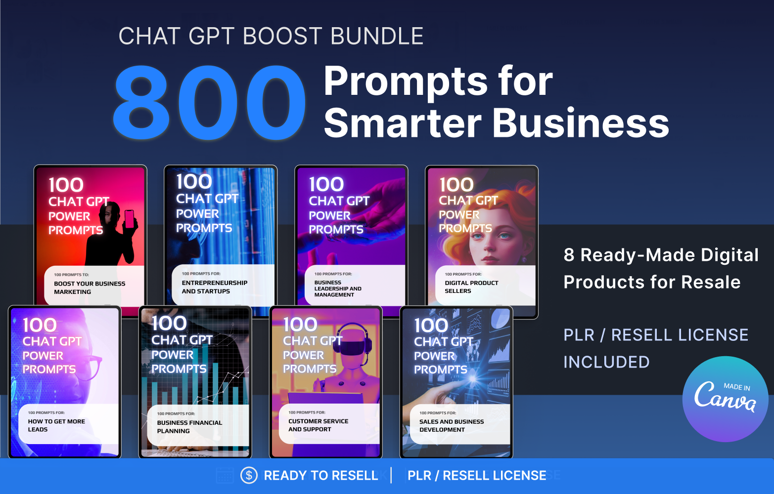 800 ChatGPT Power Prompts Bundle, Ebooks Graphic by Makii · Creative ...