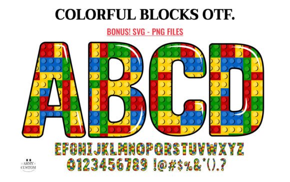 Colorful Fonts [2026] | Best Two-color & Multi Color Fonts - Creative ...