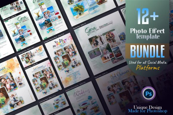 205 Collage Templates Designs & Graphics
