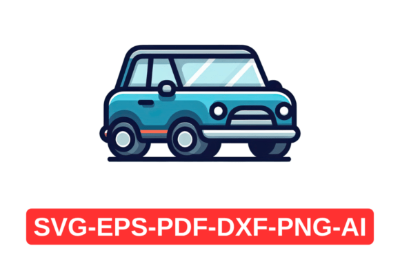 Car Art SVG Vector Clipart Graphic by Artful Assetsy · Creative Fabrica