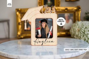 Class of 2025 Graduation Photo Frame SVG · Creative Fabrica