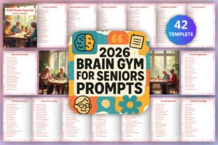 🧠 2026 Brain Gym for Seniors Prompts Gráfico por munjixpro · Creative ...