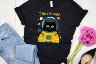 Space Cat Png, Astronaut Cat Sublimation Graphic by DeeNaenon ...