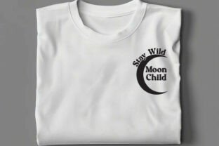 Stay Wild Moon Child SVG, Hippie Boho Graphic by CraftsSVG2.0 ...