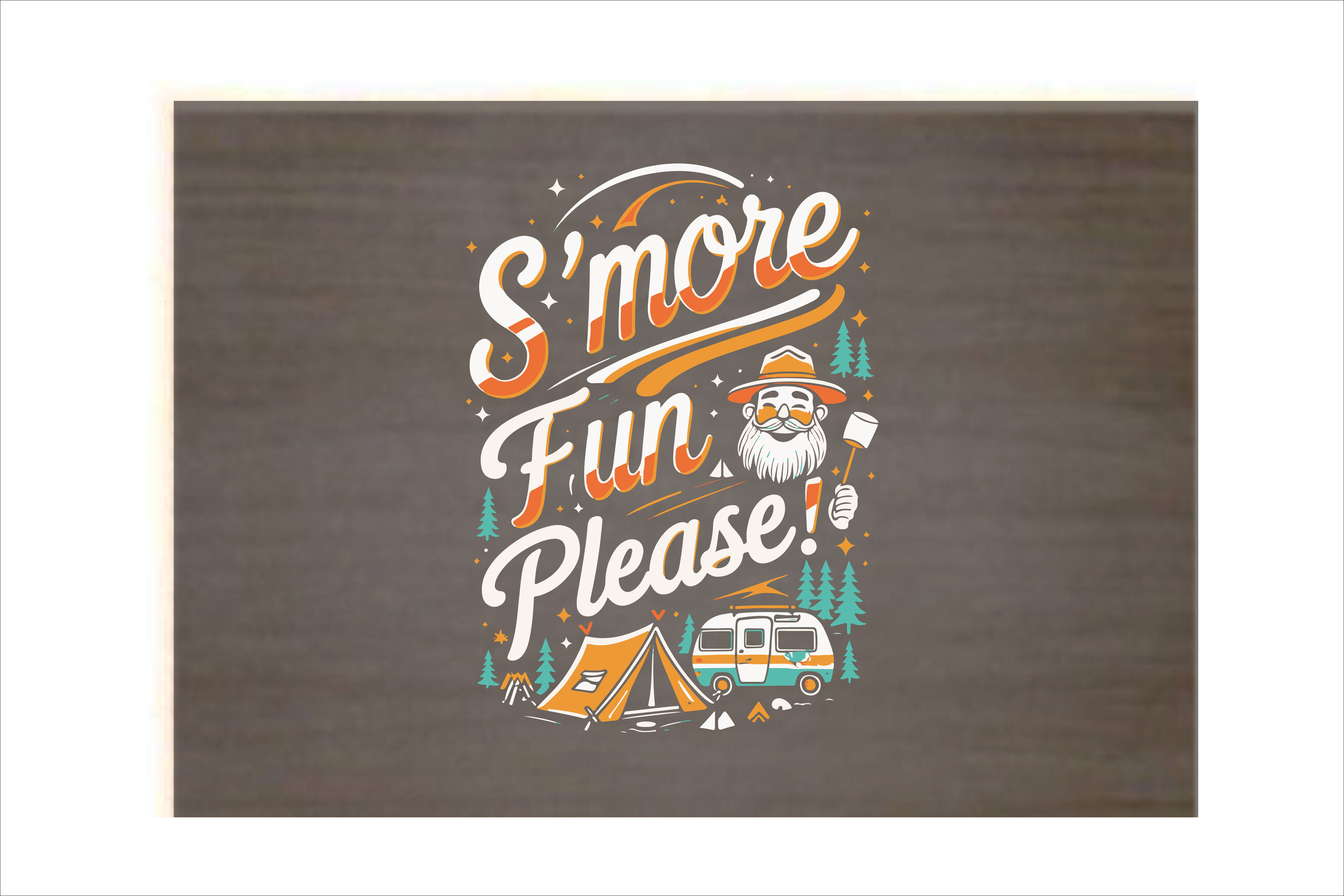 🌲 New Camping T-Shirt Design Gráfico por GFX_creative · Creative Fabrica