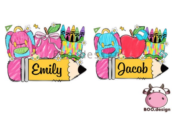 CustomBack to School Pencil PNG Graphic by BOO.design · Creative Fabrica