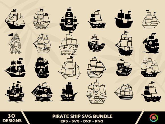 10 Pirate Sword Svg Designs & Graphics