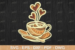 Coffee Lover Layered SVG Bundle · Creative Fabrica