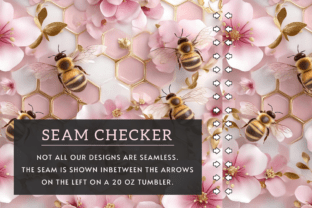 3D Honeybee Honeycomb Tumbler Wrap Graphic by clipheartcreations ...