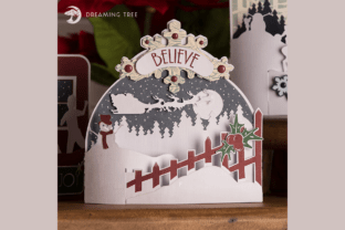 Believe Bendi Card SVG · Creative Fabrica