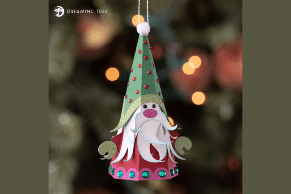 Gnome Ornament SVG · Creative Fabrica