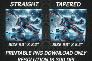 Ice Hockey Goalie Neon Glow Tumbler Wrap Graphic by MOON CREATION ...