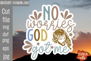 Christian Sticker SVG Bundle Graphic by SimaCrafts · Creative Fabrica