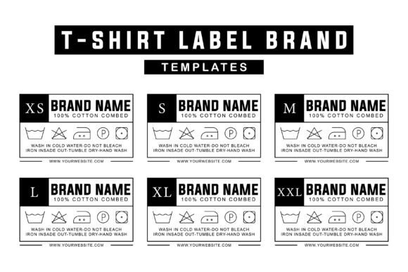 Editable Clothing Tag Design for Apparel Graphic by Ozan ID · Creative ...