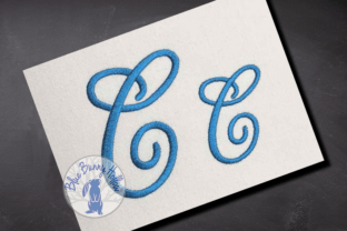 Swirl Letter C · Creative Fabrica