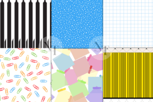 Back to School Digital Paper Graphic by Nam Tiwa · Creative Fabrica