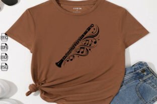 Clarinet SVG Bundle, Musical Note Svg Graphic by Dream Hill · Creative ...