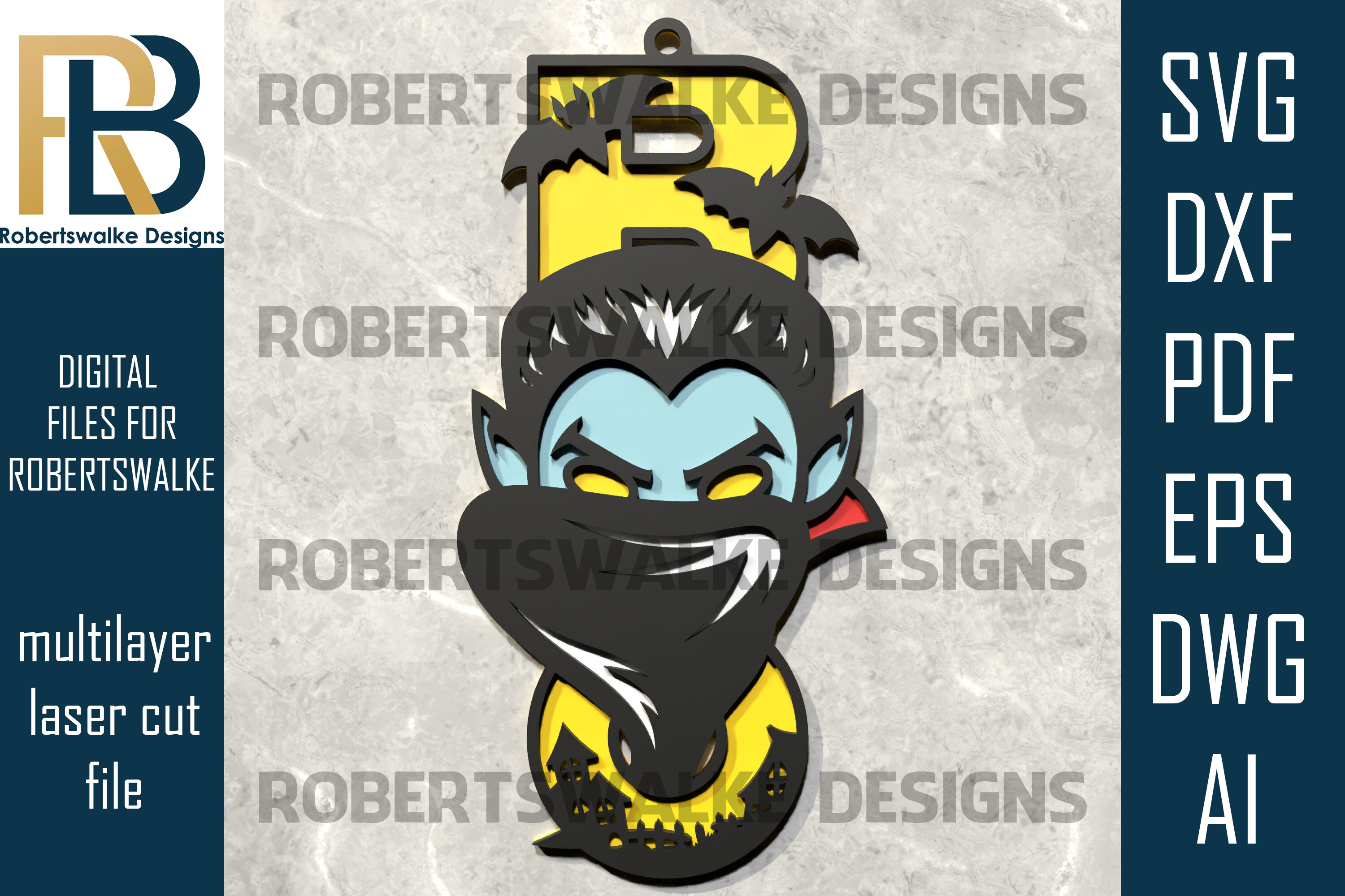 Multilayer Laser Cut Halloween SVG · Creative Fabrica