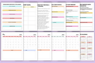 🌿 2026 Thrive & Strive Planner Gráfico por KDPMart · Creative Fabrica