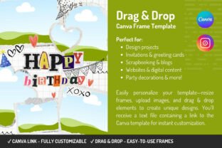 BIRTHDAY Instagram Post Photo Template Graphic by SetiawanAPDesignWorks ...