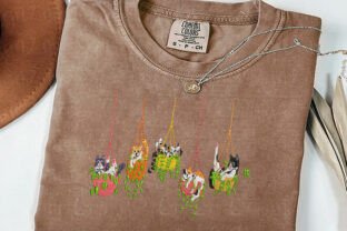 Flower Cat Embroidery Designs · Creative Fabrica