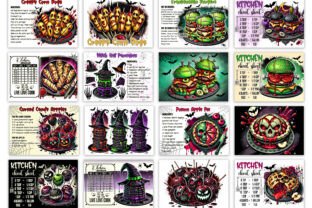 Halloween Cutting Board Conversion Chart Graphic by Designs by Ira ...