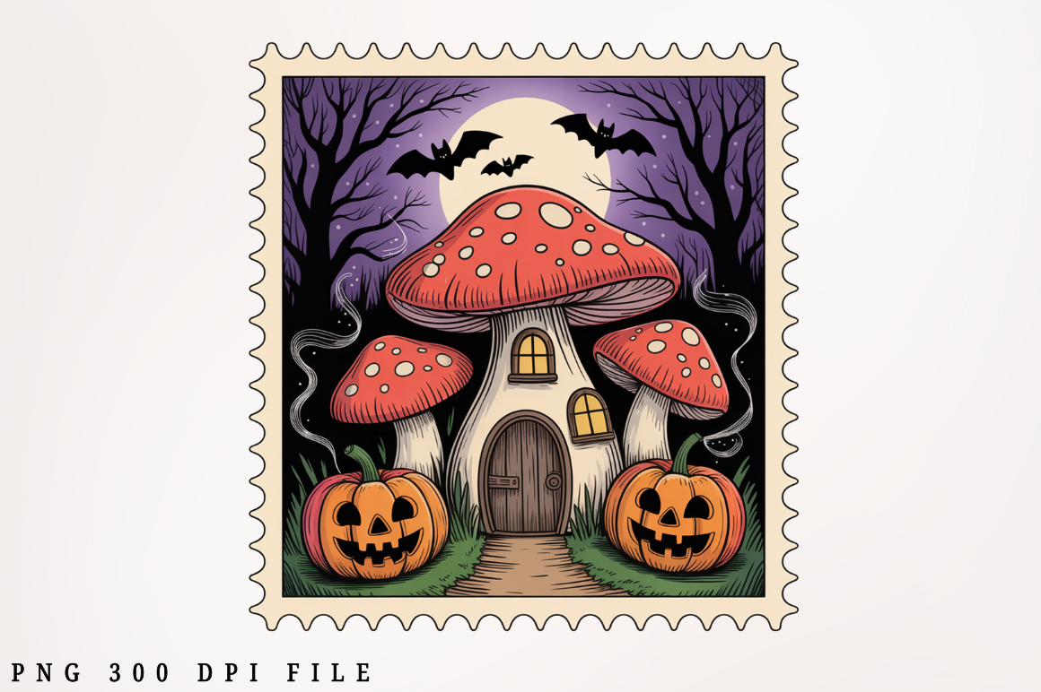 Poison Mushrooms PNG Clipart Design Graphic by SvgDesignStudio ...