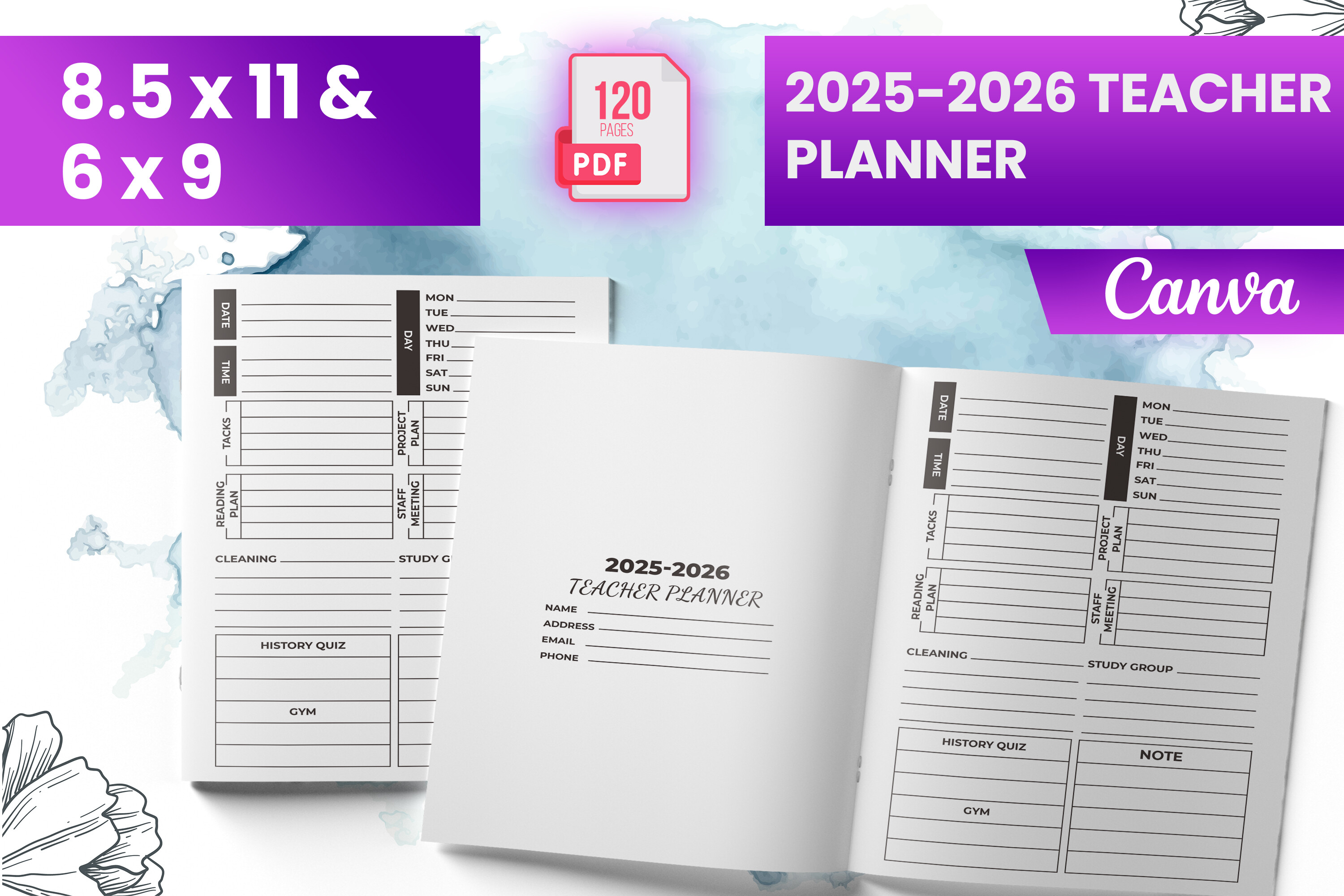 2025-2026 Teacher Planner (KDP) Graphic by Boss Designer · Creative Fabrica