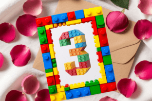 Lego-Inspired Numbers & Bricks Set Graphic by AlishaSDBoutique ...