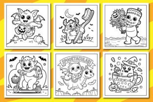 Kawaii Monster Coloring Pages for Kids Graphic by Cozy Pik · Creative ...