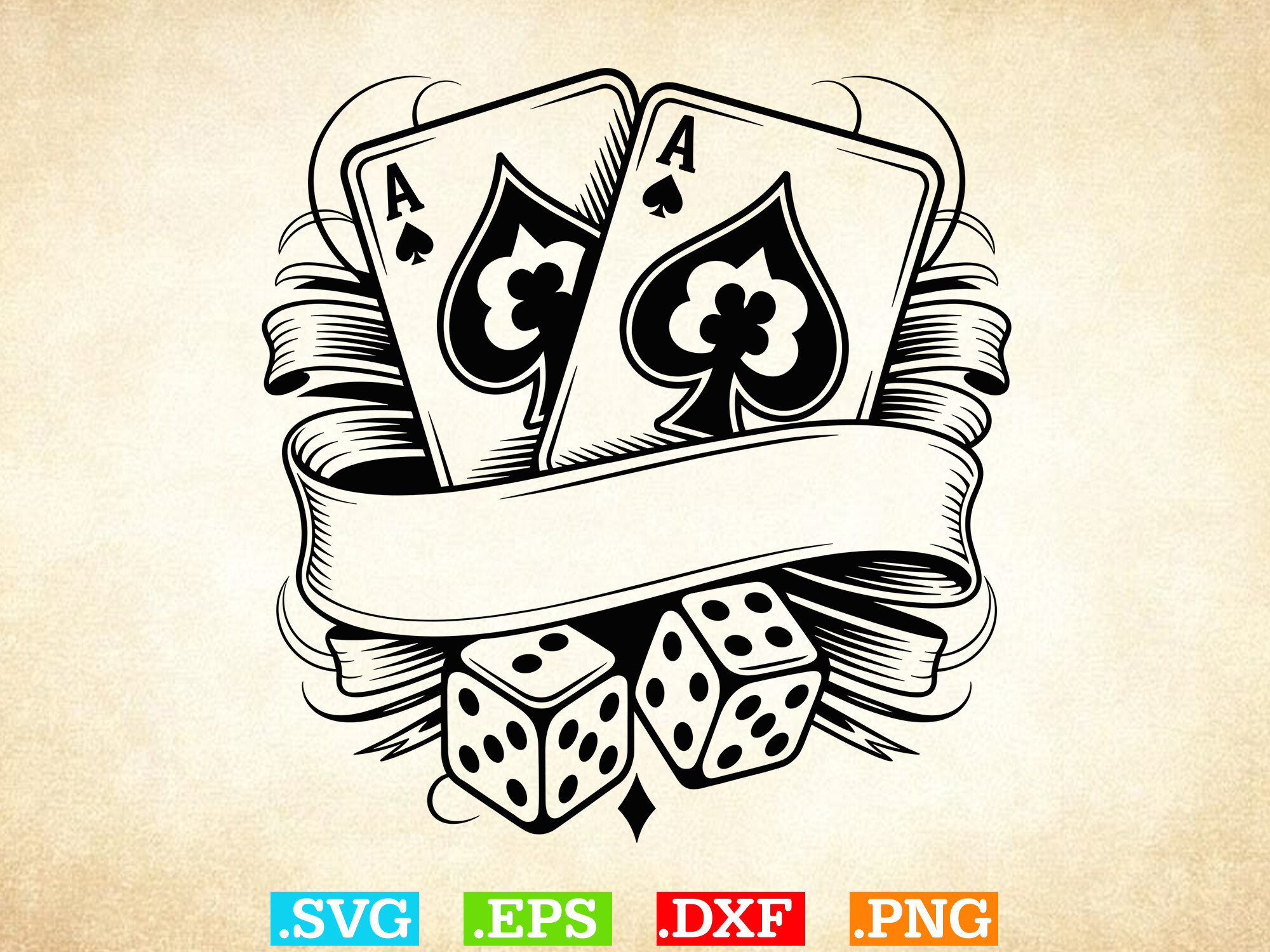 Poker Cards Crown Svg, Royal Flush Svg Graphic by Resal4019 · Creative ...