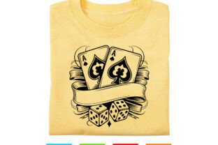Poker Cards Crown Svg, Royal Flush Svg Graphic by Resal4019 · Creative ...