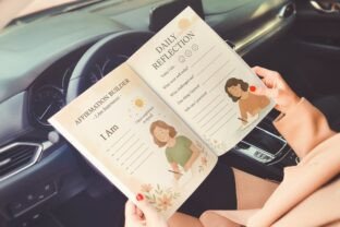 📘 Reflections of Growth Gráfico por designmela01 · Creative Fabrica