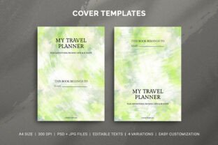 Travel Planner Cover Template Set Graphic by Pugazh Logan · Creative ...