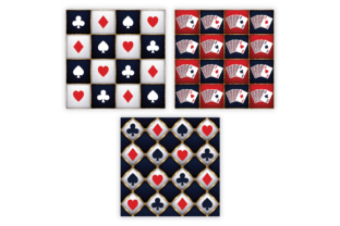 Seamless Playing Cards Digital Paper Graphic by Vee Zee Designs ...