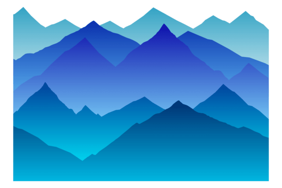 Misty Mountains Background. Nature Lands Graphic by microvectorone ...